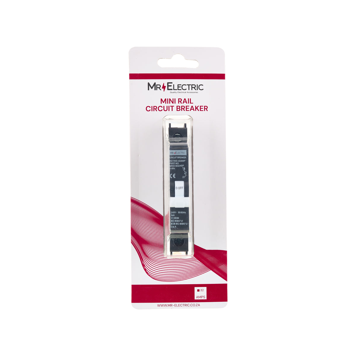MR ELEC MINI RAIL C/BREAKER 32A – Mr Electric