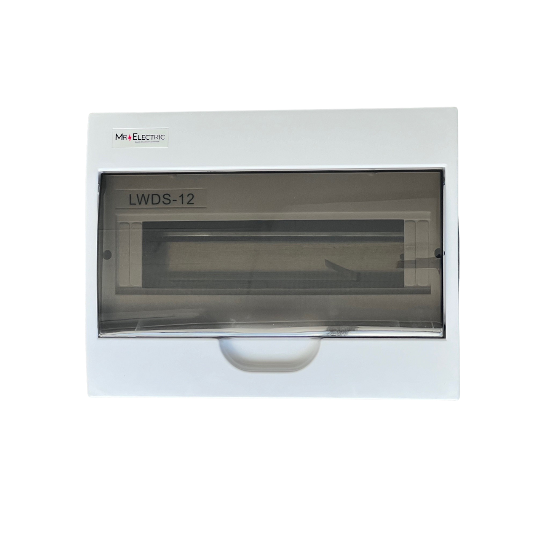 PVC 12 WAY SURFACE DISTRIBUTION BOARD – Mr Electric
