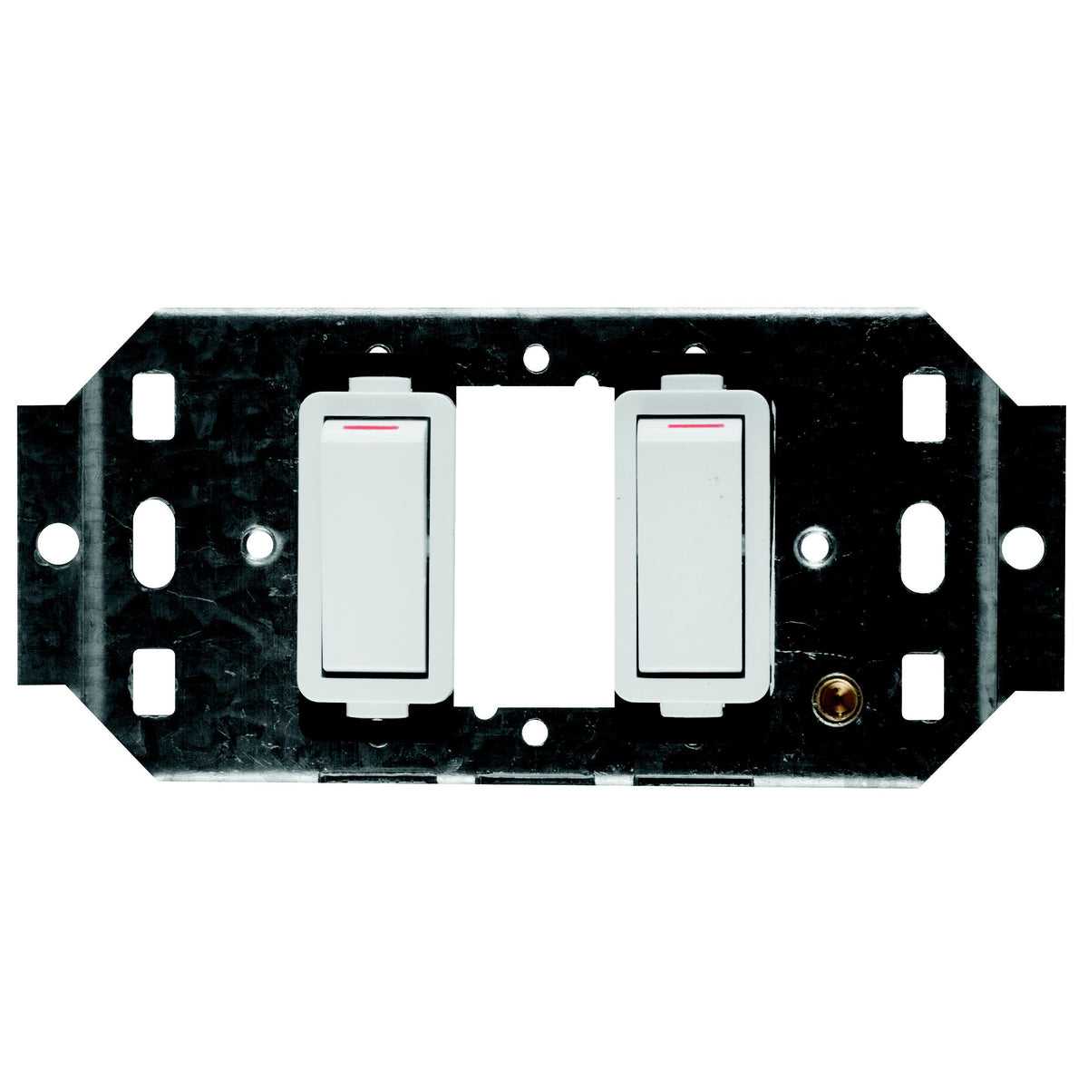 CRABTREE CLASSIC 2 LEVER 2X1 WAY 20A SWITCH + YOKE 4X2 HORIZONTAL – Mr ...