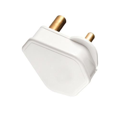 PLUG TOP 3 PIN 13A WHITE CRABTREE – Mr Electric